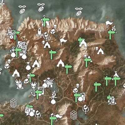Witcher 3 Interactive Map Skellige